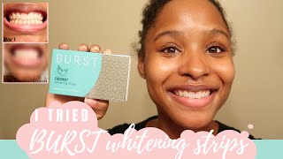 BURST Whitening Strips: Eco-Friendly, But Truly Effective?